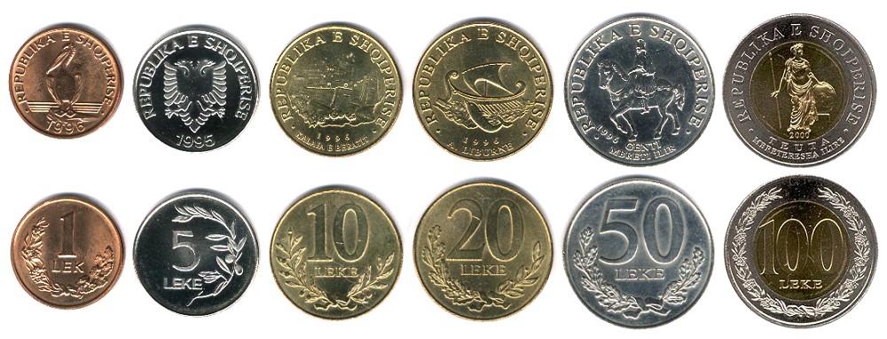 Lek - monnaie – Drapeaux du monde Lek - monnaie – Drapeaux du monde
