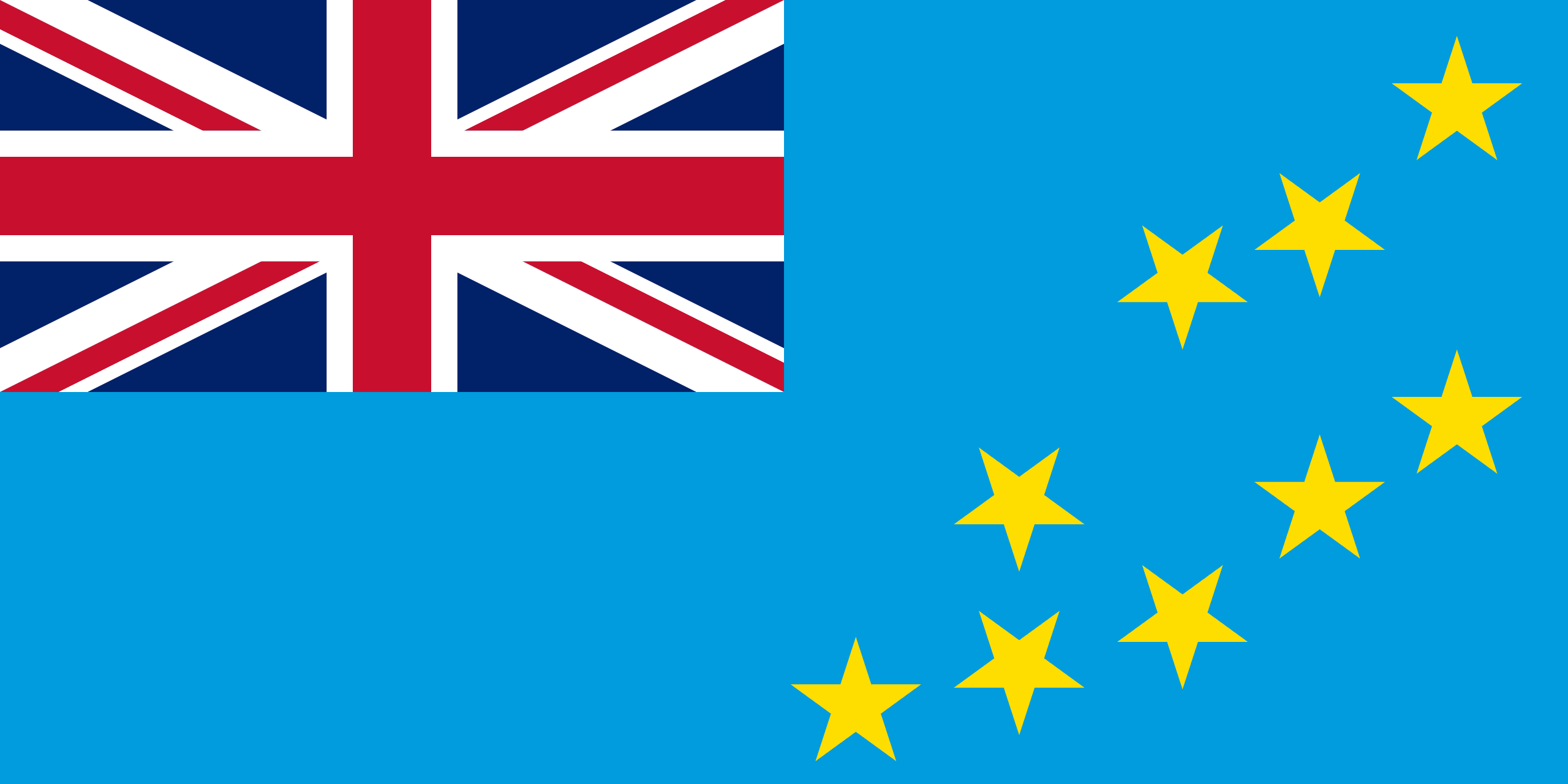 Drapeau des Tuvalu 🇹🇻 – Drapeaux du monde