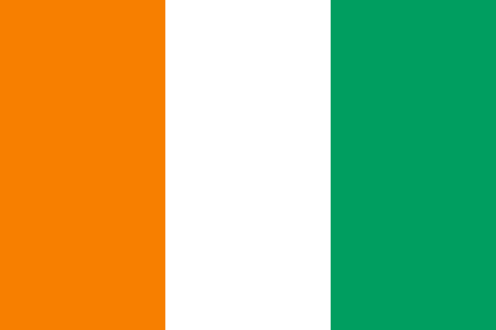 Drapeau de la Côte d'Ivoire | Drapeauxdespays.fr Drapeau de la Côte d'Ivoire | Drapeauxdespays.fr